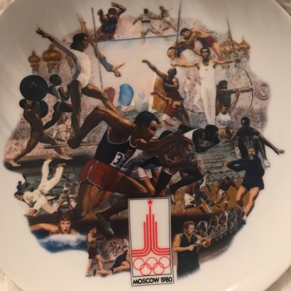 Other | Vintage 198 Winter And Summer Olympics Collector Plates Moscow ...